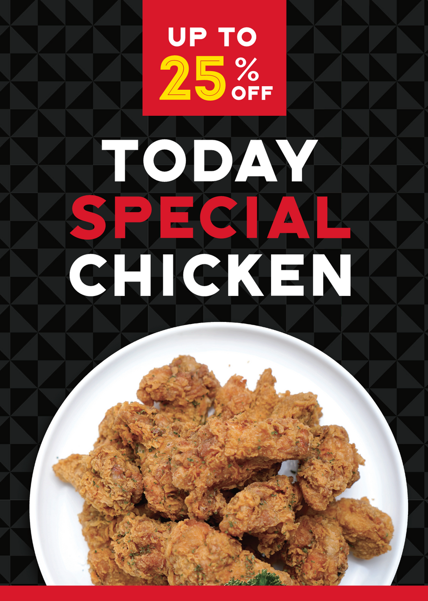 Today Special Chicken Poster – usefuldesign