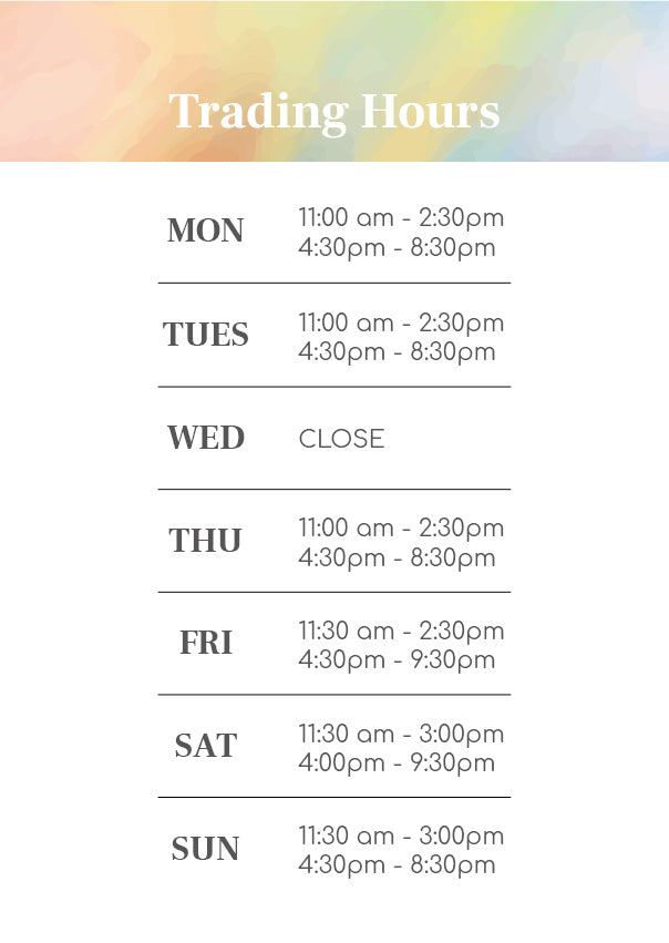 Trading hours template _영업 시간 포스터 – usefuldesign