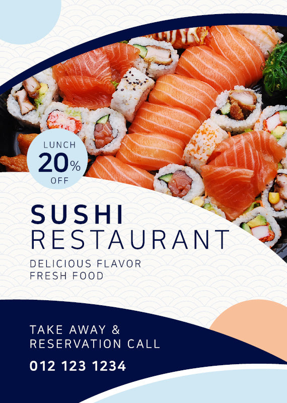 Sushi Restaurant Poster – usefuldesign