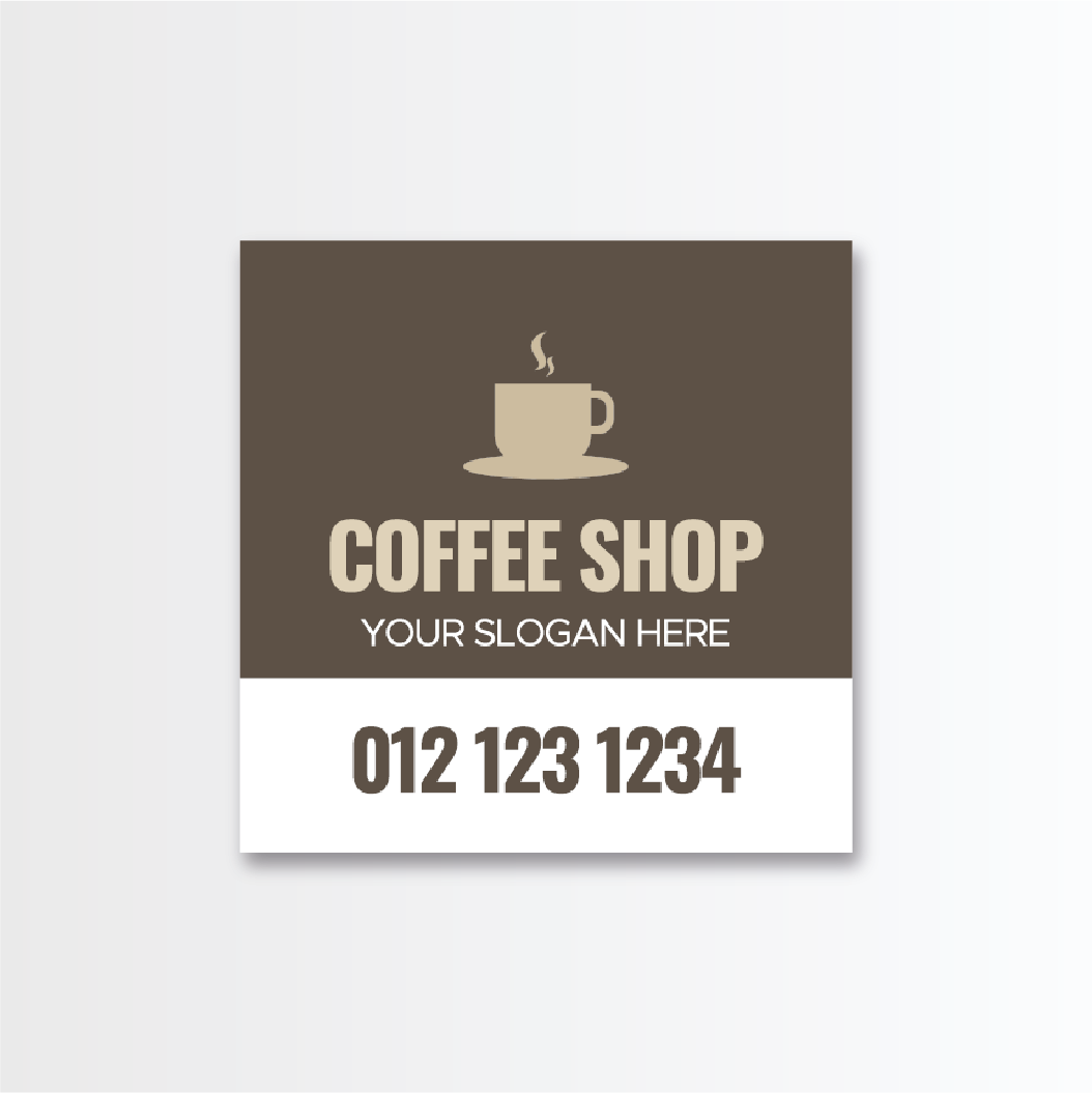 Coffee Shop Sticker – usefuldesign